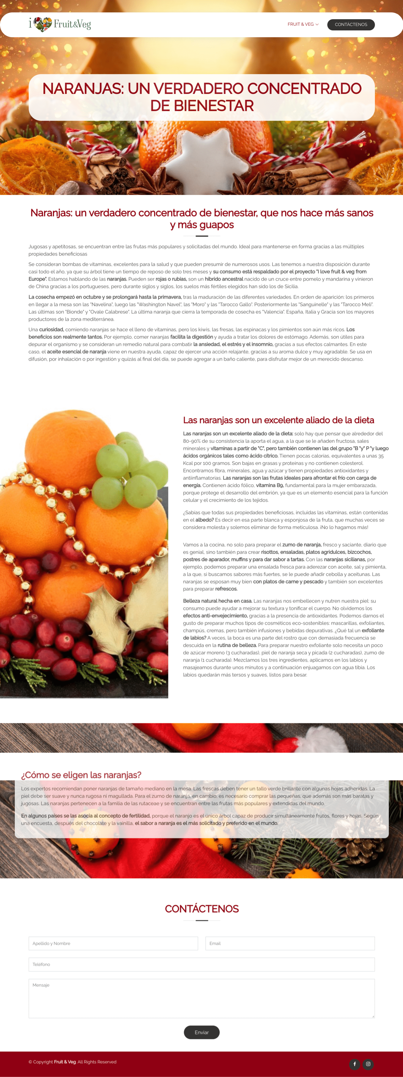 Naranjas: un verdadero concentrado de bienestar, que nos hace más sanos ...